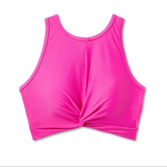 Kona Sol | Swim | Kona Sol Womens Longline Twist Bikini Topsmall | Poshmark